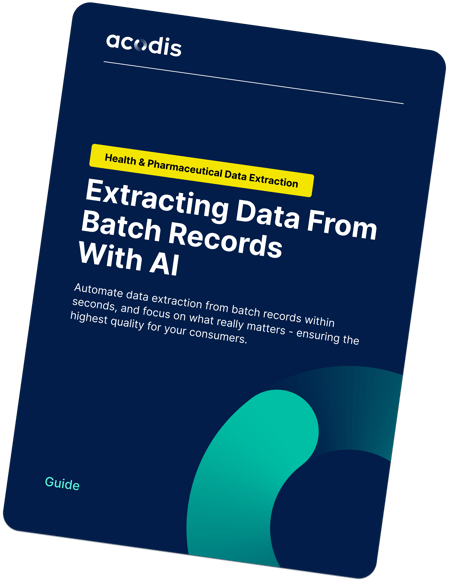Extract Data From Batch Records | Acodis Extract Data From Batch Records | Acodis